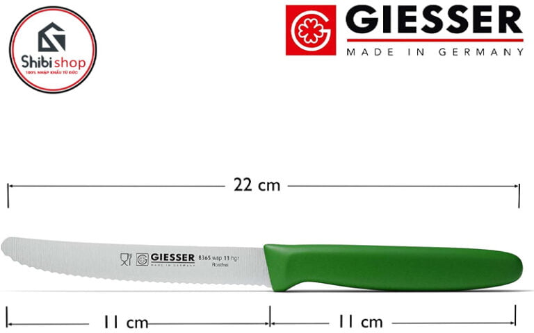 Dao gọt trái cây đa năng Giesser Veggie - Made in Germany