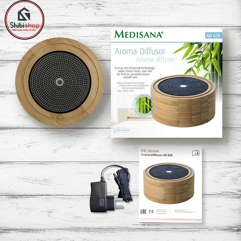 Máy khuếch tán phun sương tinh dầu MEDISANA AD625