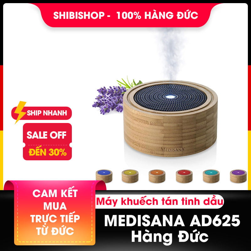 Máy khuếch tán phun sương tinh dầu MEDISANA AD625