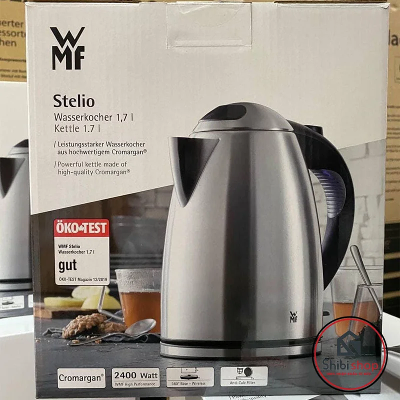 Ấm siêu tốc WMF Stelio 1,7L - Hàng Đức chính hãng Shibishop