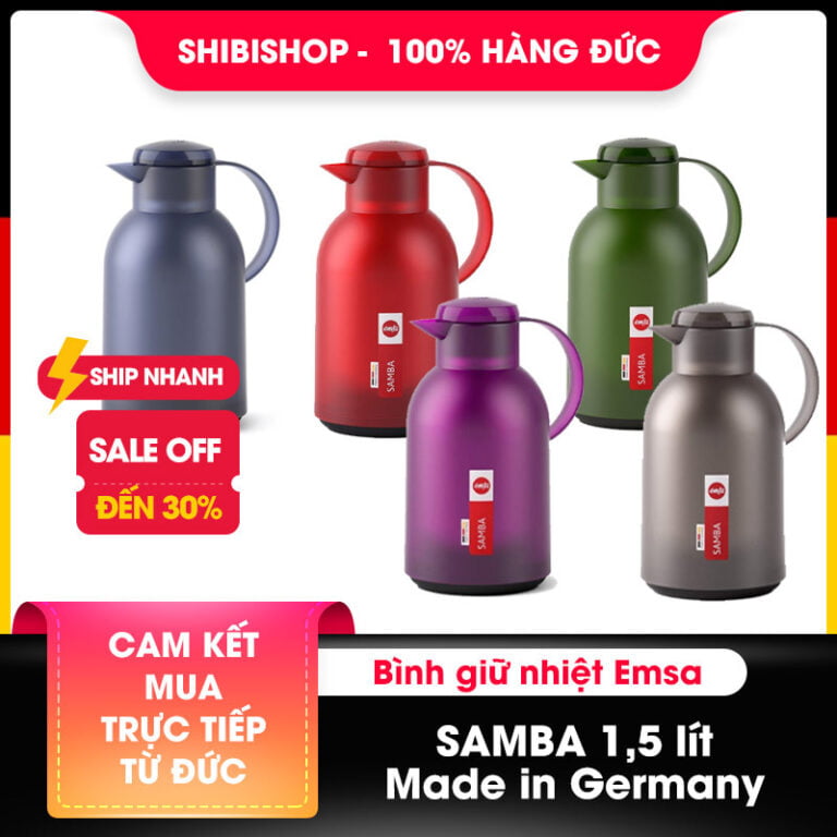 Bình giữ nhiệt Emsa SAMBA 1,5 lít - Hàng Đức nội địa